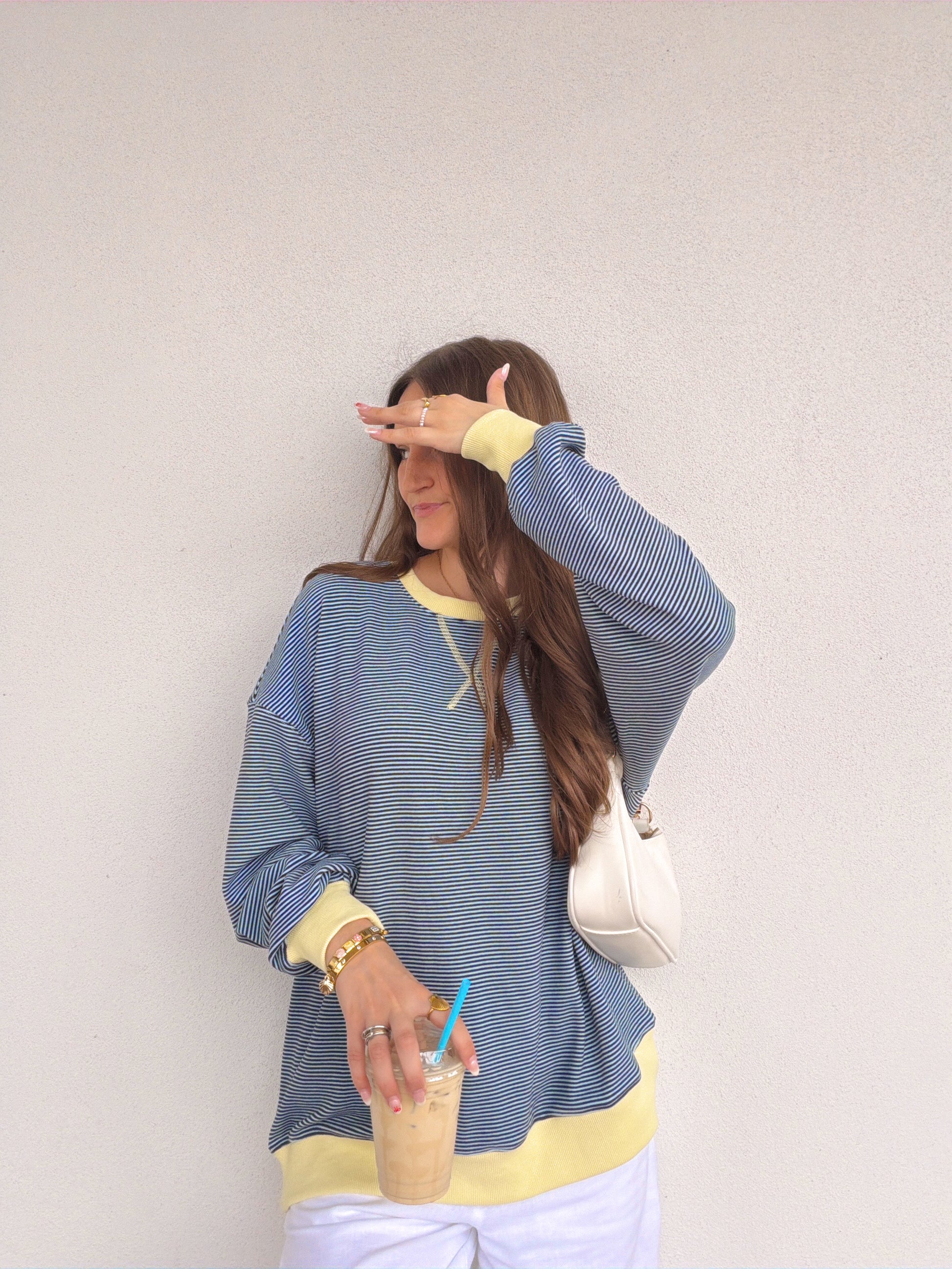 Daydreamer Stripe Pullover – Chasing Bliss Boutique